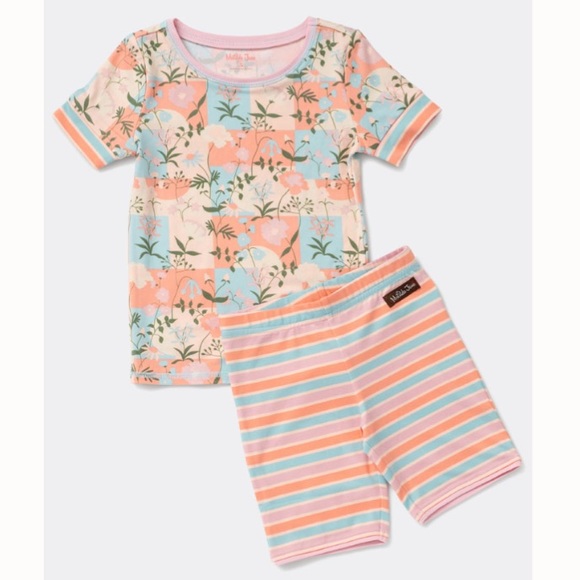 Matilda Jane | Pajamas | Nwt Matilda Jane Remi Floralstriped Mixed ...
